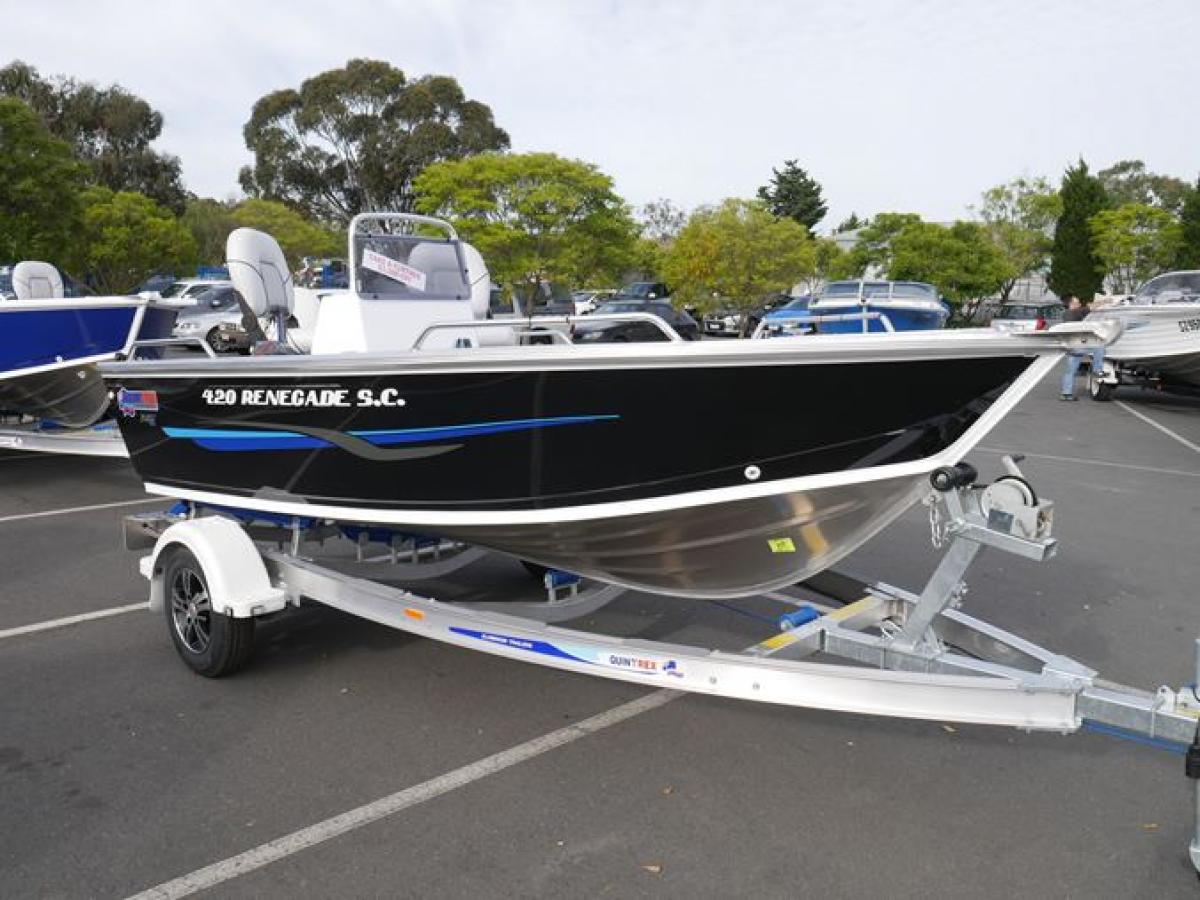 Quintrex 420 Renegade Sc - JV Marine, Melbourne