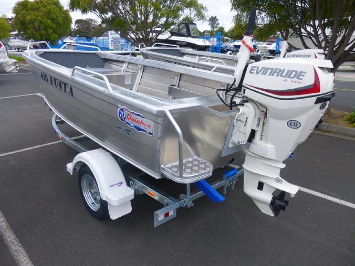 Quintrex 420 Busta Package - JV Marine, Melbourne